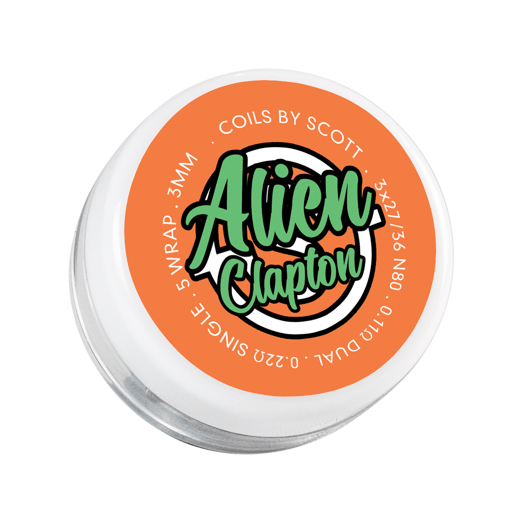 Handmade Coils by Scott 0.11 Alien Clapton | Vaping 101