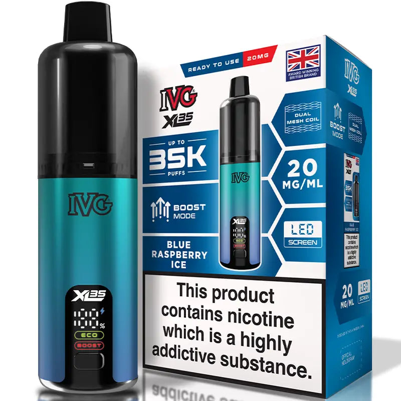 IVG XL 35K Prefilled Pod Kit – 35,000 Puffs, 20mg | Vaping 101