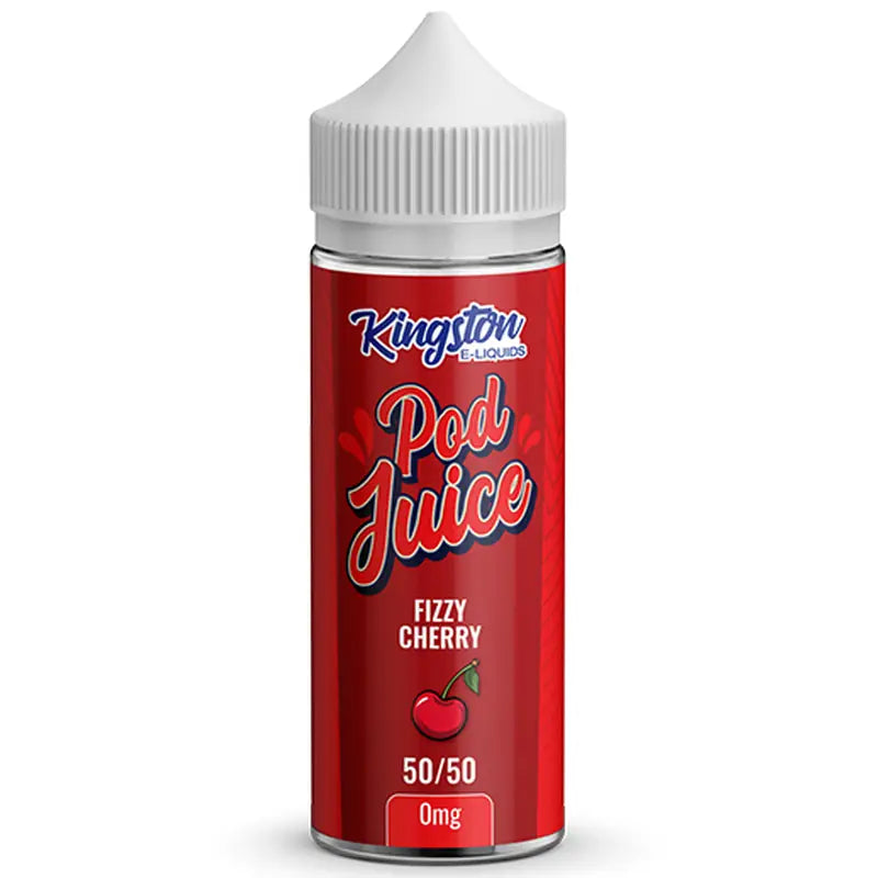 Kingston Fizzy Cherry 100ml Shortfill (50/50, Sparkling)