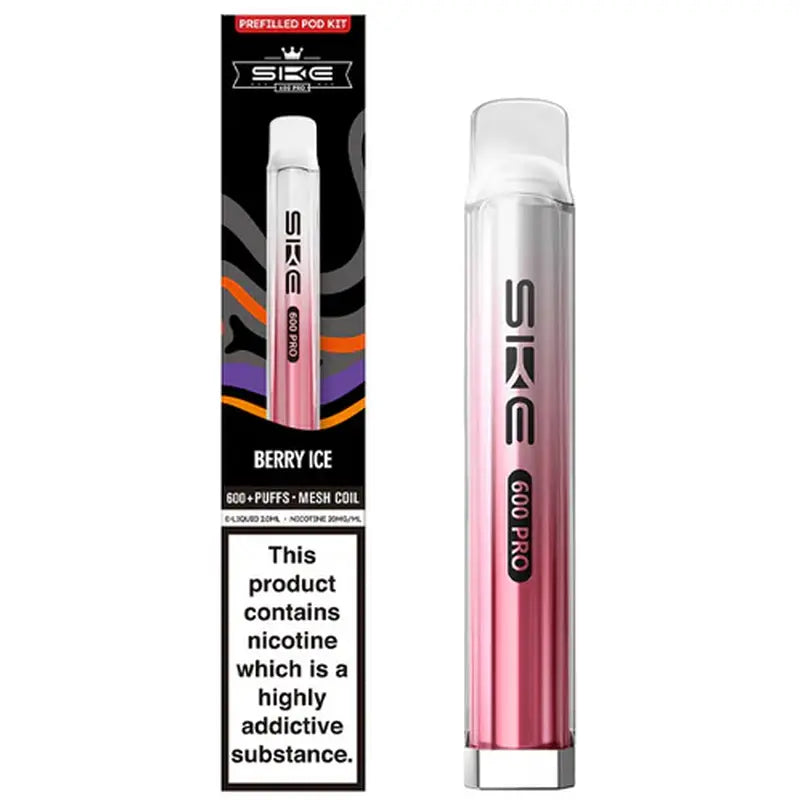 SKE Crystal 600 Pro Pod Kit | Rechargeable Vape with Pre-Filled Pods