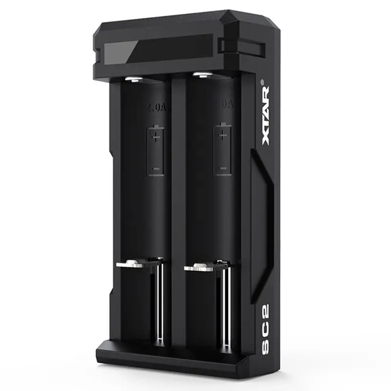 XTAR SC2 Dual-Bay Charger – 3A Fast QC3.0 | UK Delivery